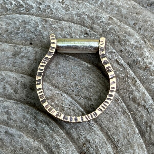 Mixed Metal Ring - Etsy