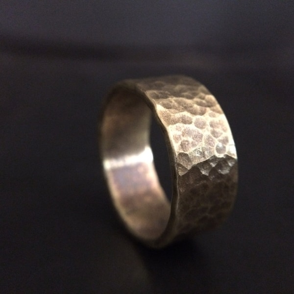 Chunky Wedding Ring - Etsy