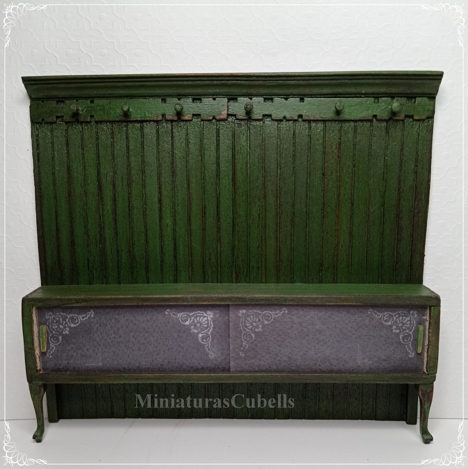 Rustic Green Sideboard - Etsy