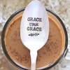 Me Time Hand Stamped Spoon Vintage Gift Every Day Vintage Tea and Books ...