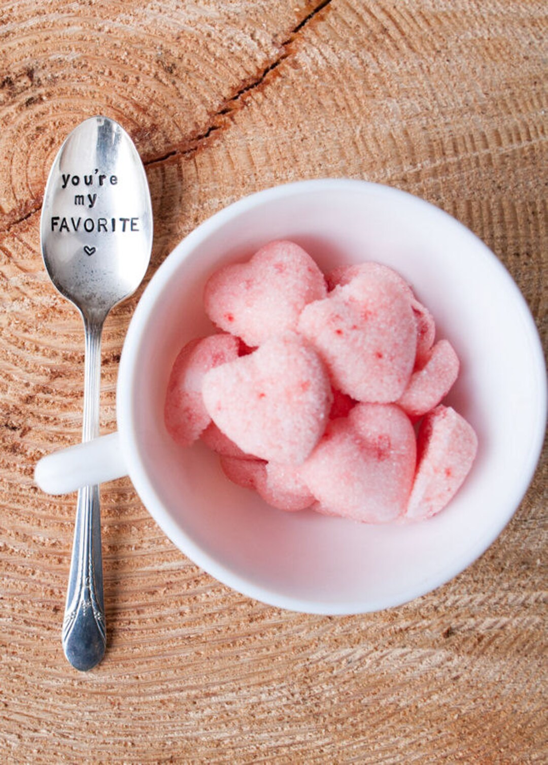 You're My FAVORITE Hand Stamped Vintage Spoon for Such - Etsy