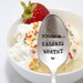 Mmmmm...calorie Worthy Hand Stamped Spoon Vintage Gift Life is Short ...