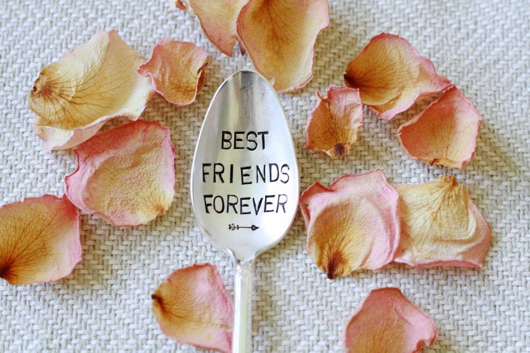 Best Friends Forever. Stamped Spoon Gift for Your Best Friend Going ...