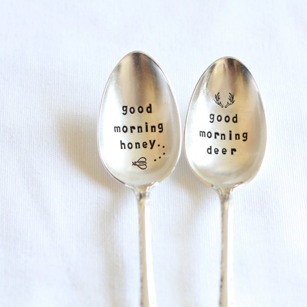 Stamped Spoons - Etsy