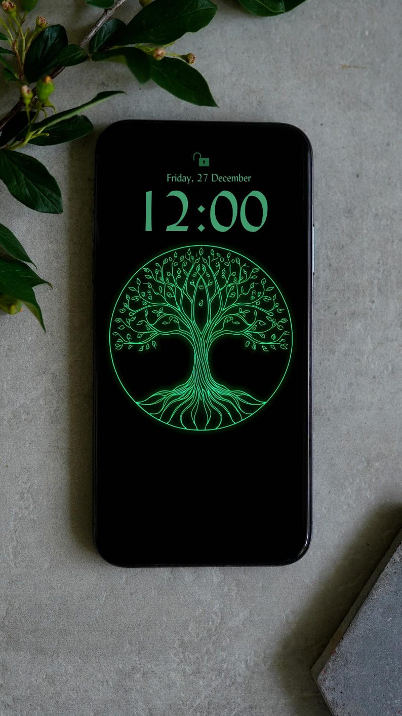 Emerald AMOLED Phone Wallpapers Bundle | Luxury Green AMOLED ...