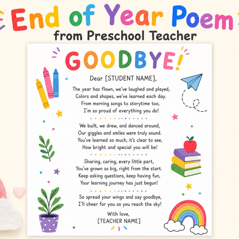 Goodbye Cards for Students - Etsy