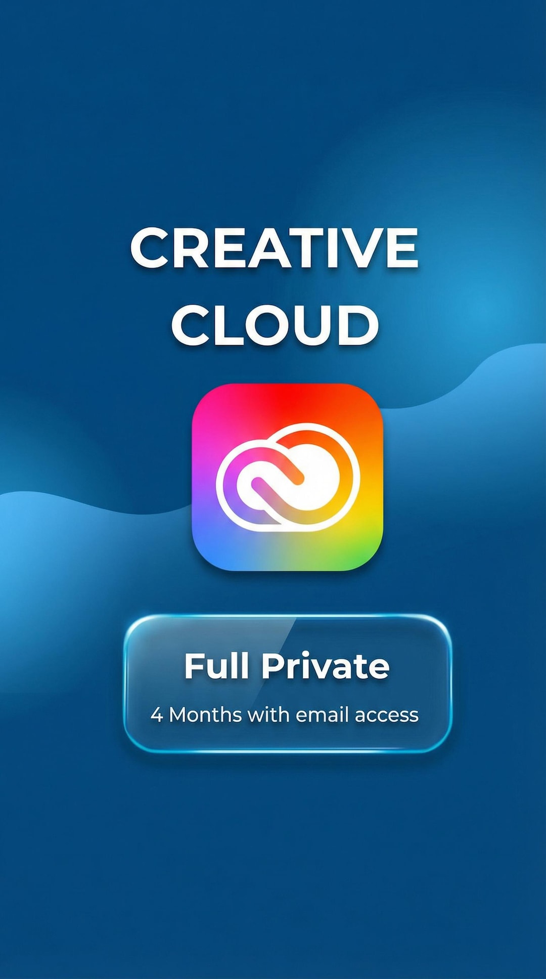Adobe Creative Cloud Pro 4 Months Official Access All Apps | Get All ...