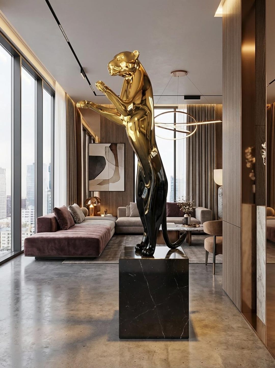 BALANCE 150 - Monumental Resin Sculpture by Kris Szczypinsky; Unique ...