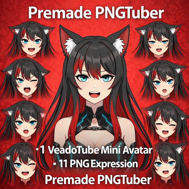Veadotube Mini Avatars - Etsy