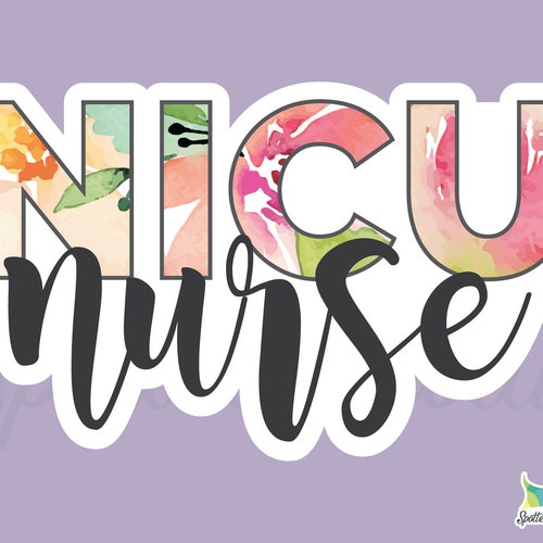 NICU Nurse Sticker Bundle - Etsy