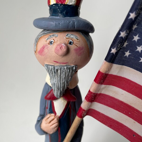 Uncle Sam Figurine - Etsy