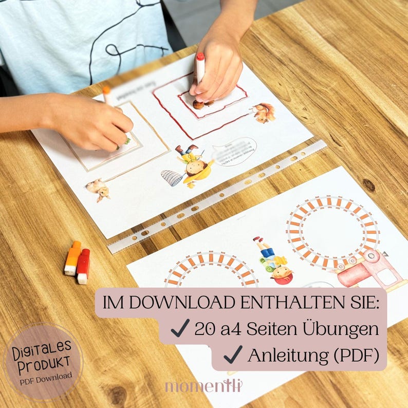 Bilateral Games for Toddlers – PDF Set (20 Brain Gym Exercises With ...