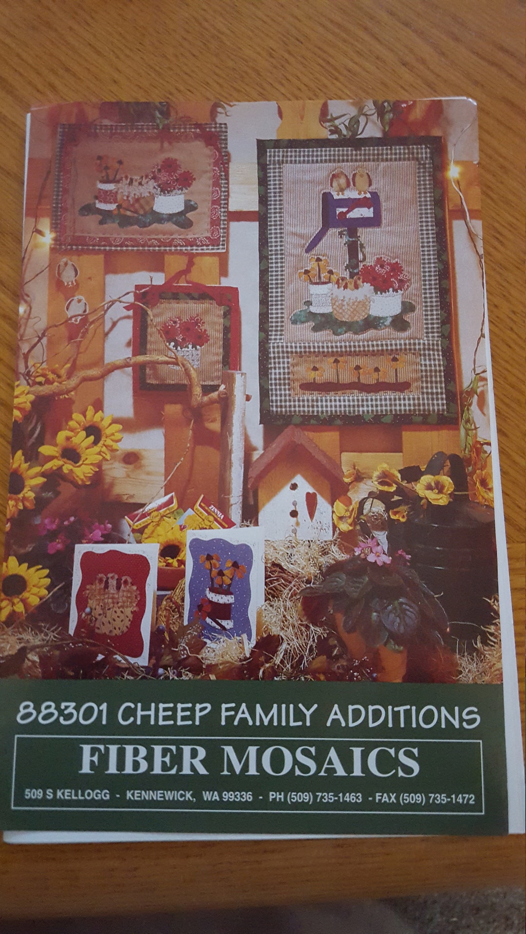 Fiber Mosaics, Cheep Family Additions - Etsy