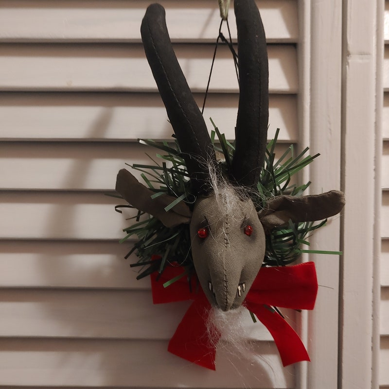 Krampus Figurine - Etsy