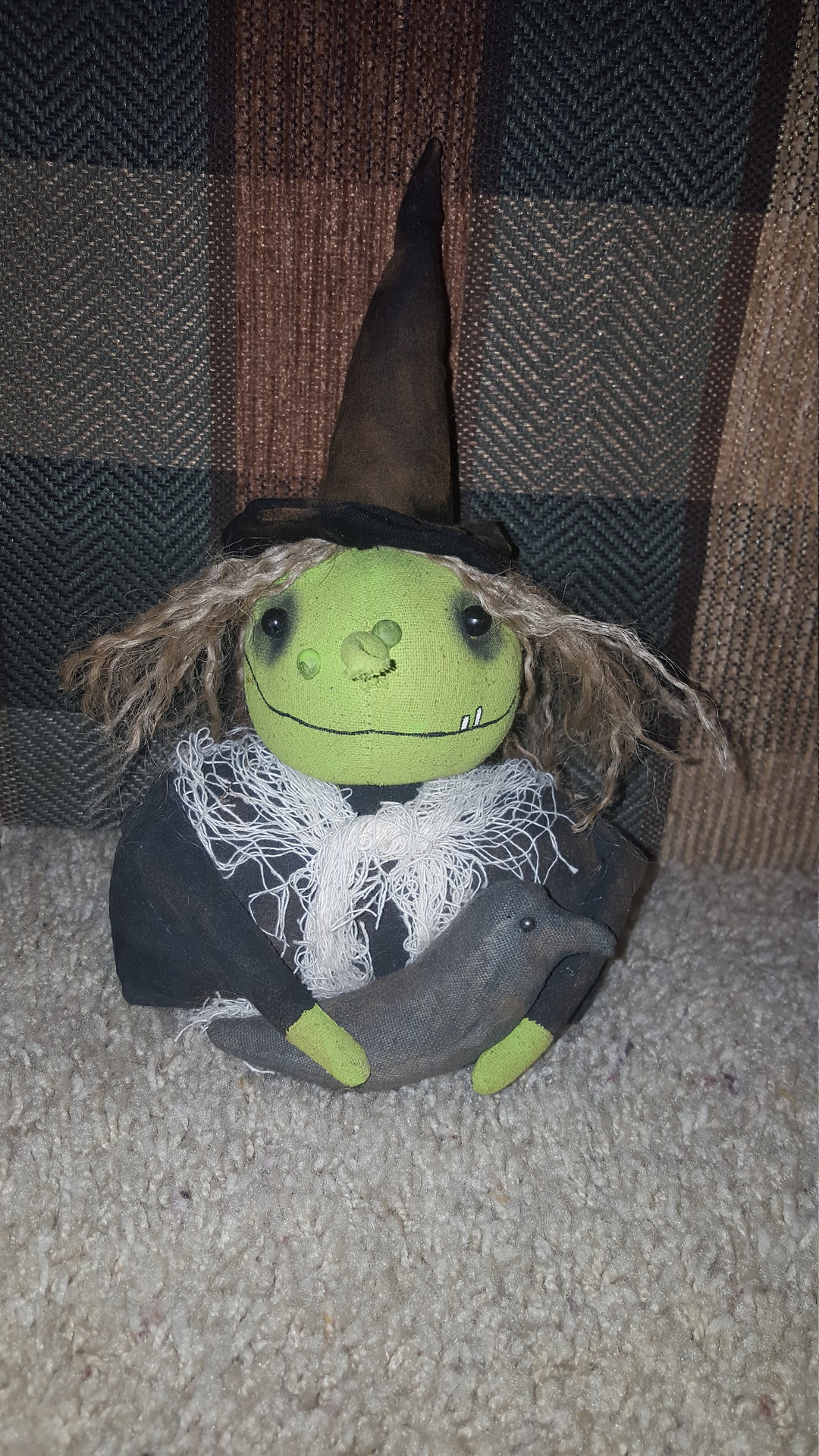 Cynthia and Her Crow Max - Etsy