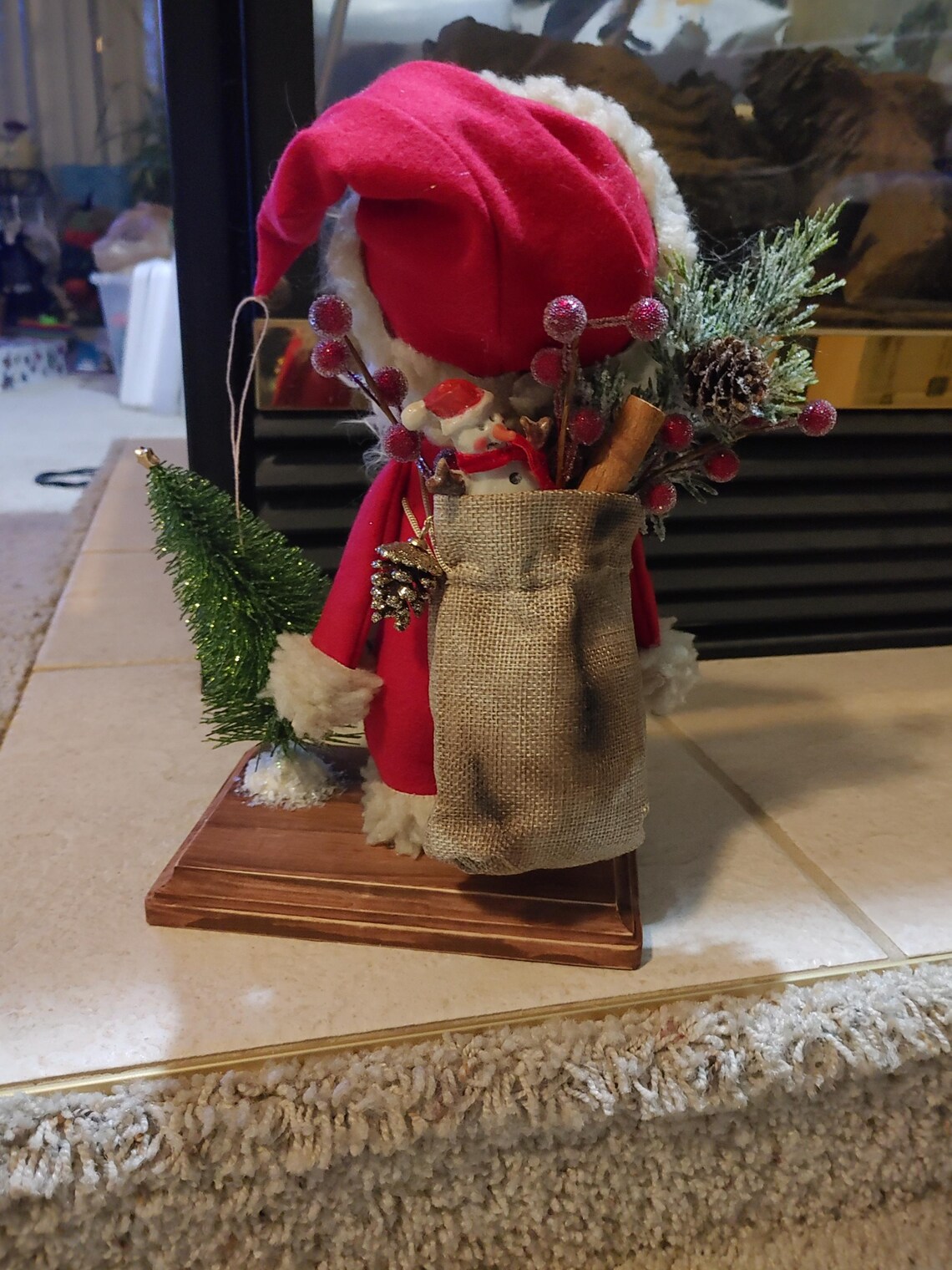 Santa and Tree - Etsy