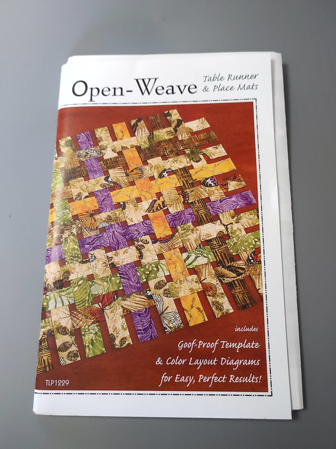 Open Weave Table Runner Quilt Pattern - Etsy