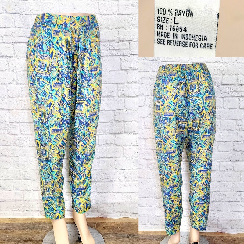 80s Parachute Pants - Etsy