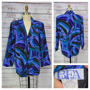 U Pick! 80s/90s Blazers, Funky Abstract Colorful, Boxy Oversized, All ...
