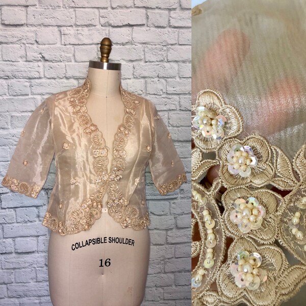 Organza Jacket - Etsy