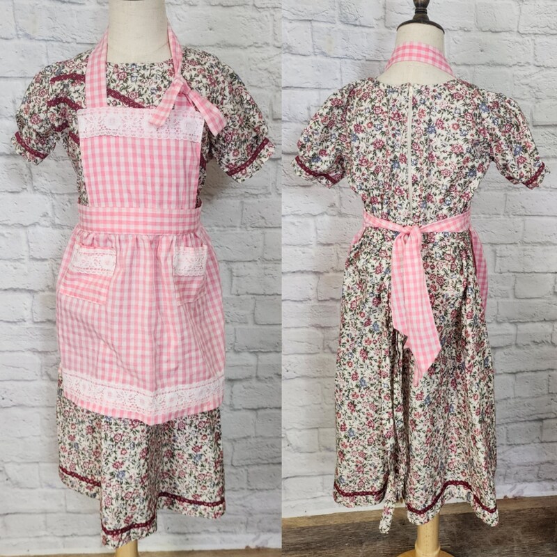 Girls Apron Dress - Etsy