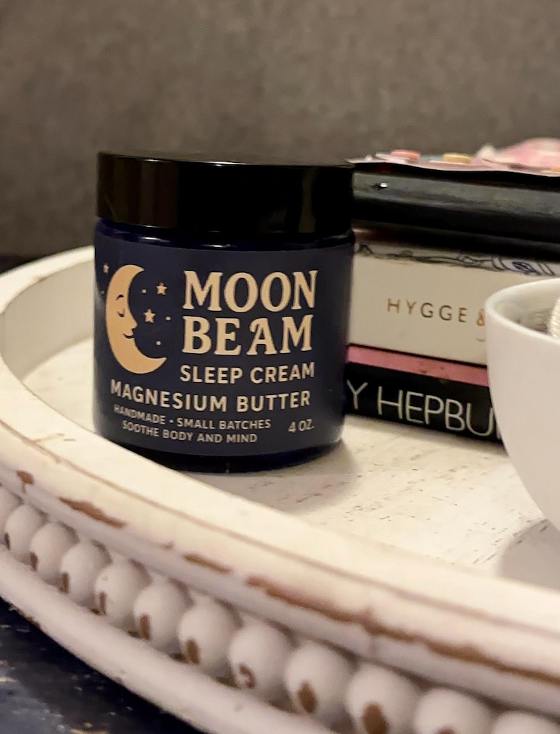 Magnesium Body Butter – 2 Jar Bundle | Moon Beam Cream | Small-batch ...