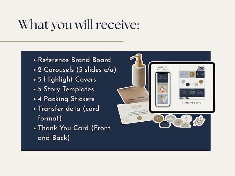 Beauty Branding Kit, Canva Templates, Social Media Pack (digital ...
