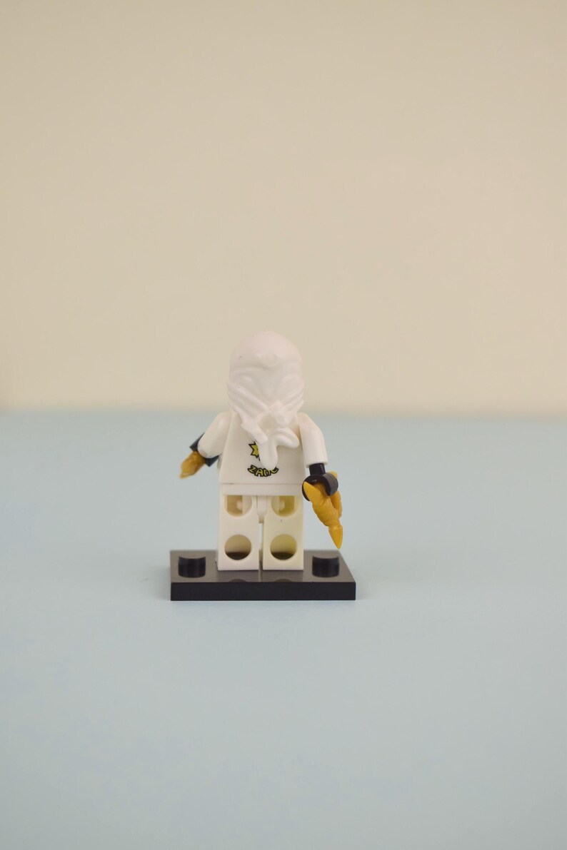 Ninjago Zane Ice Ninja Dragon Scale Suit Minifigure - Enchanted Golden ...