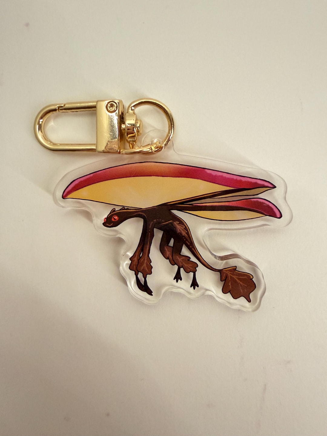 Avatar Fan Lizard Acrylic Keychain - Etsy