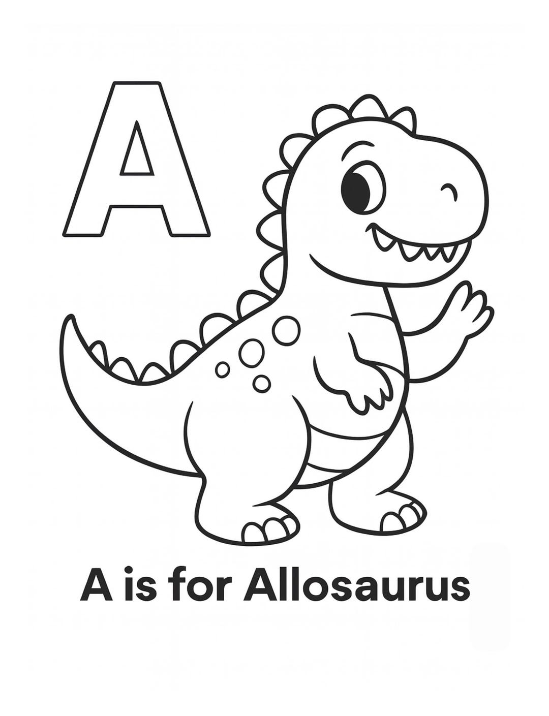 Dino Alphabet Recognition Cards Preschool Letters A to Z Printable - Etsy