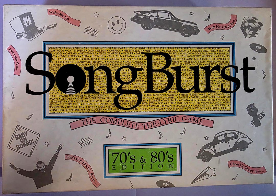 Songburst Board Game - Etsy
