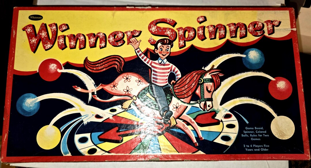 1953 Winner Spinner Game - Etsy