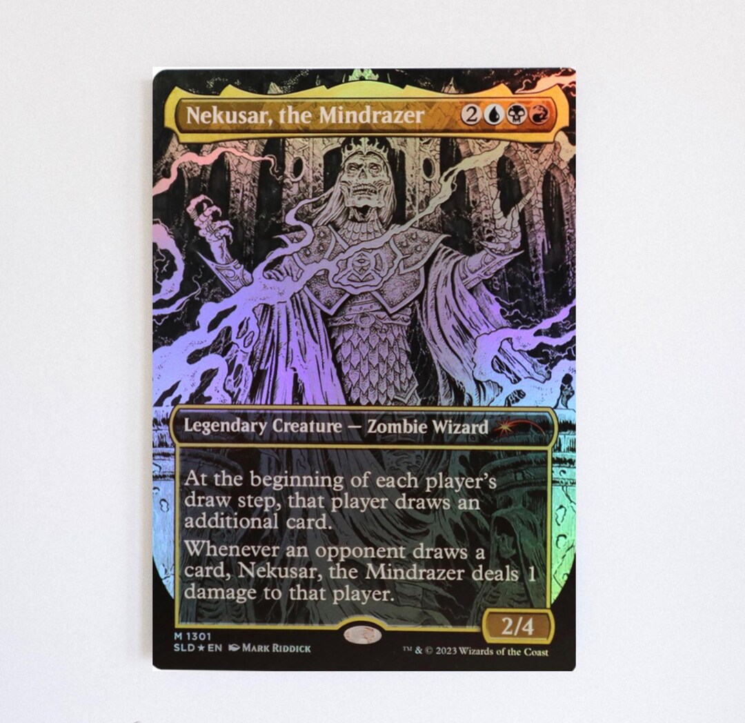 Nekusar MTG Proxy Card Legendary Art ~ Foil & Nonfoil - Etsy