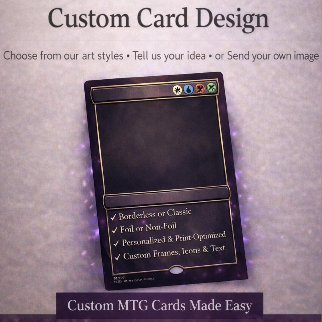 Custom MTG Proxy Card - Any Card - Standard / Alt Art / Custom Art - Etsy