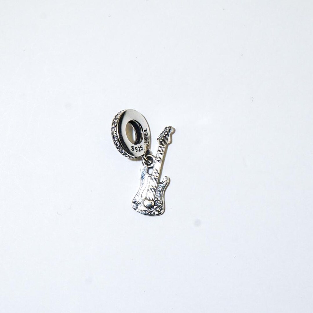 Pandora Electric Guitar Dangle Charm 925 Sterling Silver Ale - Etsy