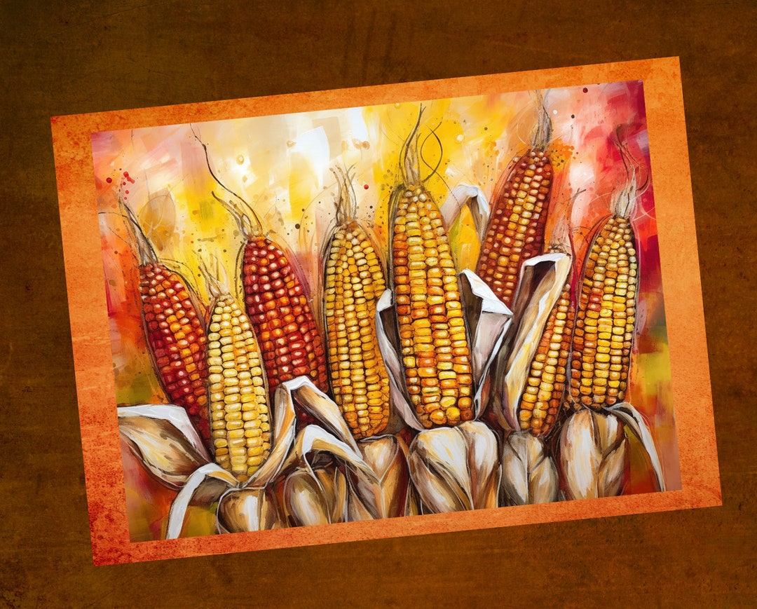 Blank Cards Set of 5 -- Whimsical Fall Note Cards, Blank Cards ...