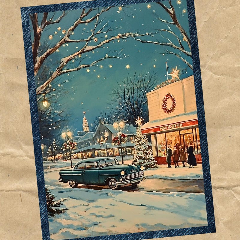50s Christmas - Etsy