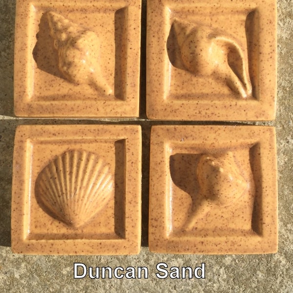 Ceramic Sand Dollar Tiles - Etsy