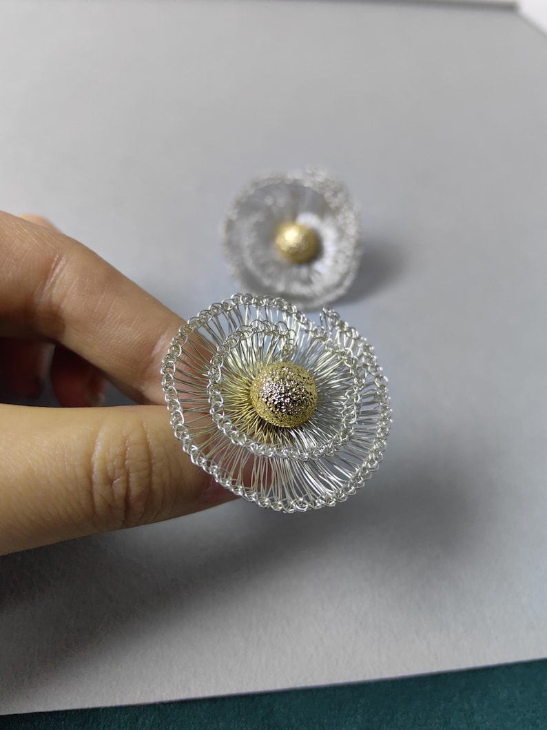 Handmade Copper Filigree Earrings - Etsy Hong Kong