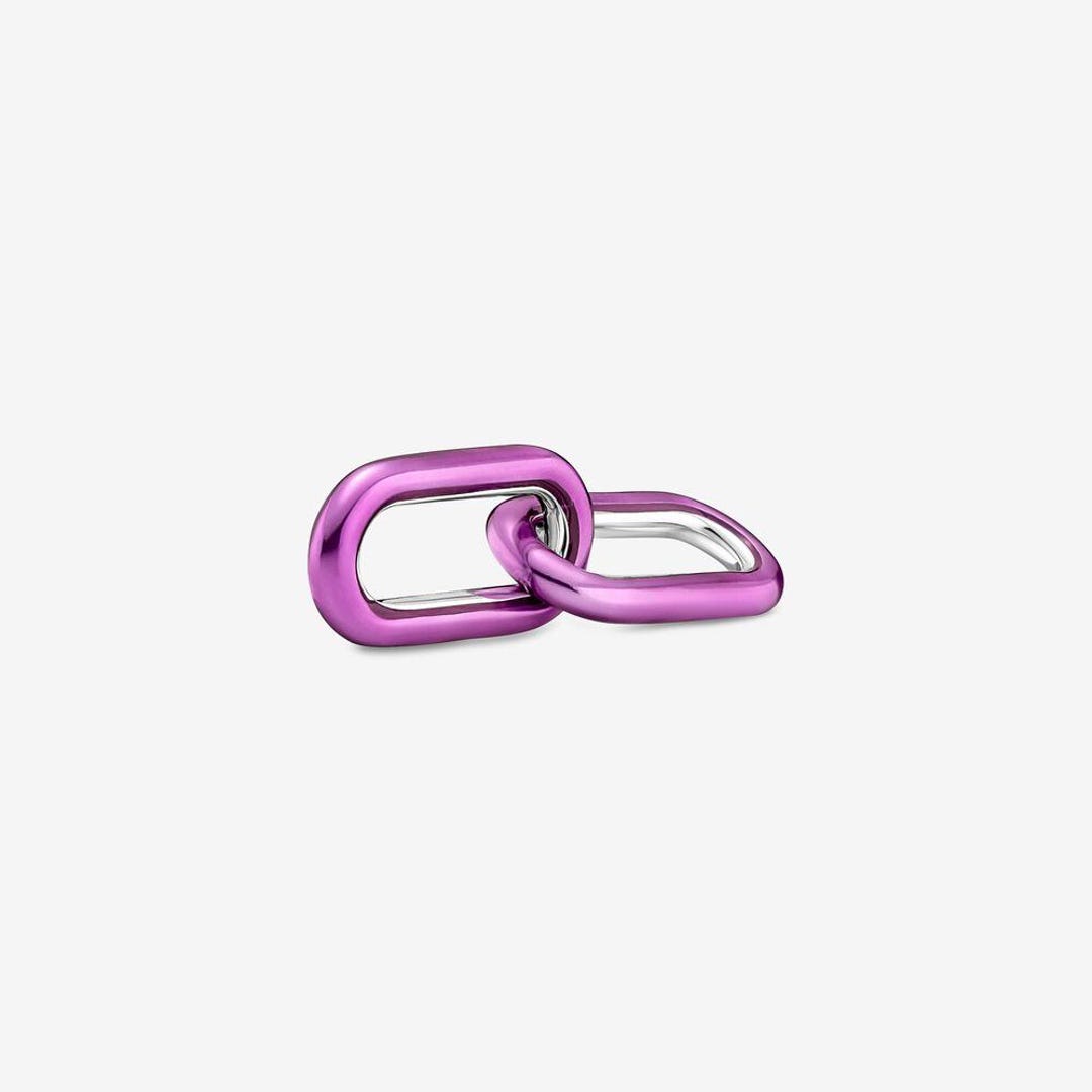 Pandora ME Styling Shocking Purple Double Link - Etsy