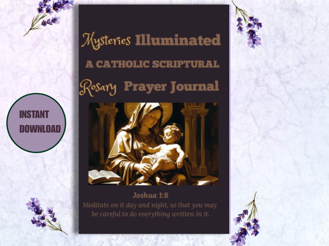 Mysteries Illuminated: A Catholic Scriptural Rosary Prayer Journal - Etsy