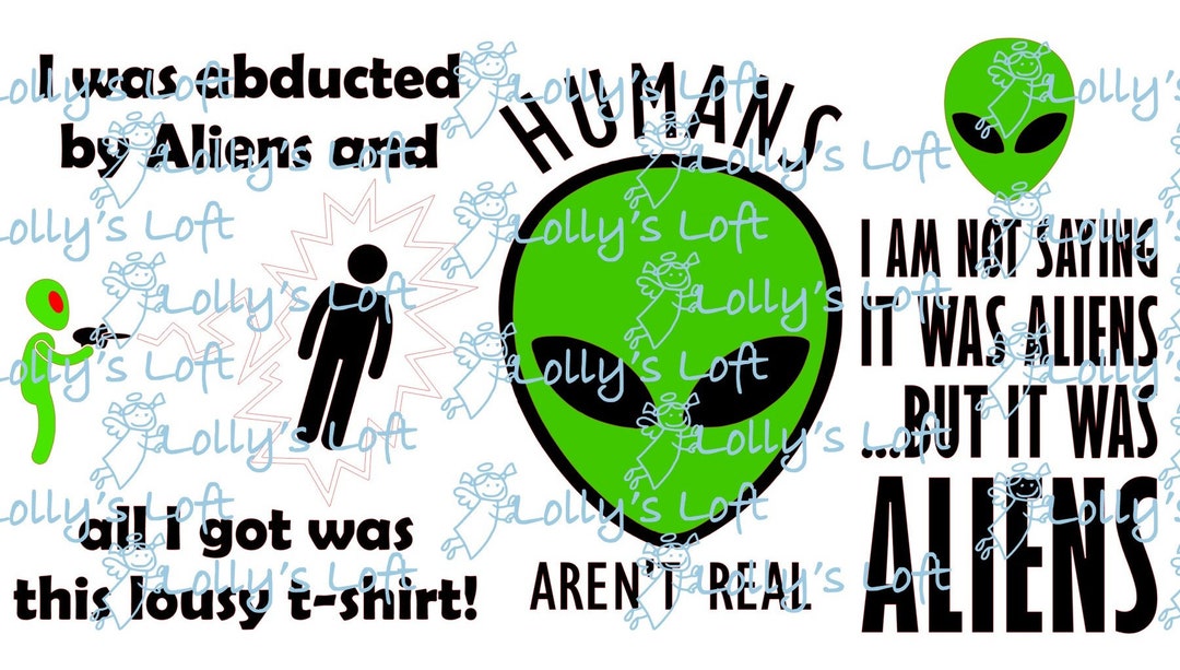 Aliens Bundle SVG Cut File for Silhouette - Etsy