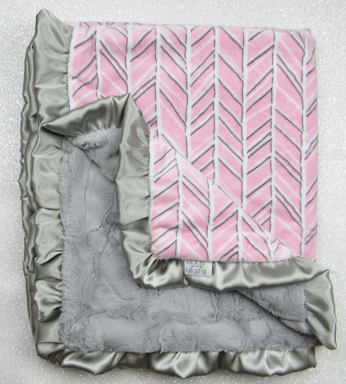 Minky blanket baby girl blanket baby gift Floral blanket | Etsy