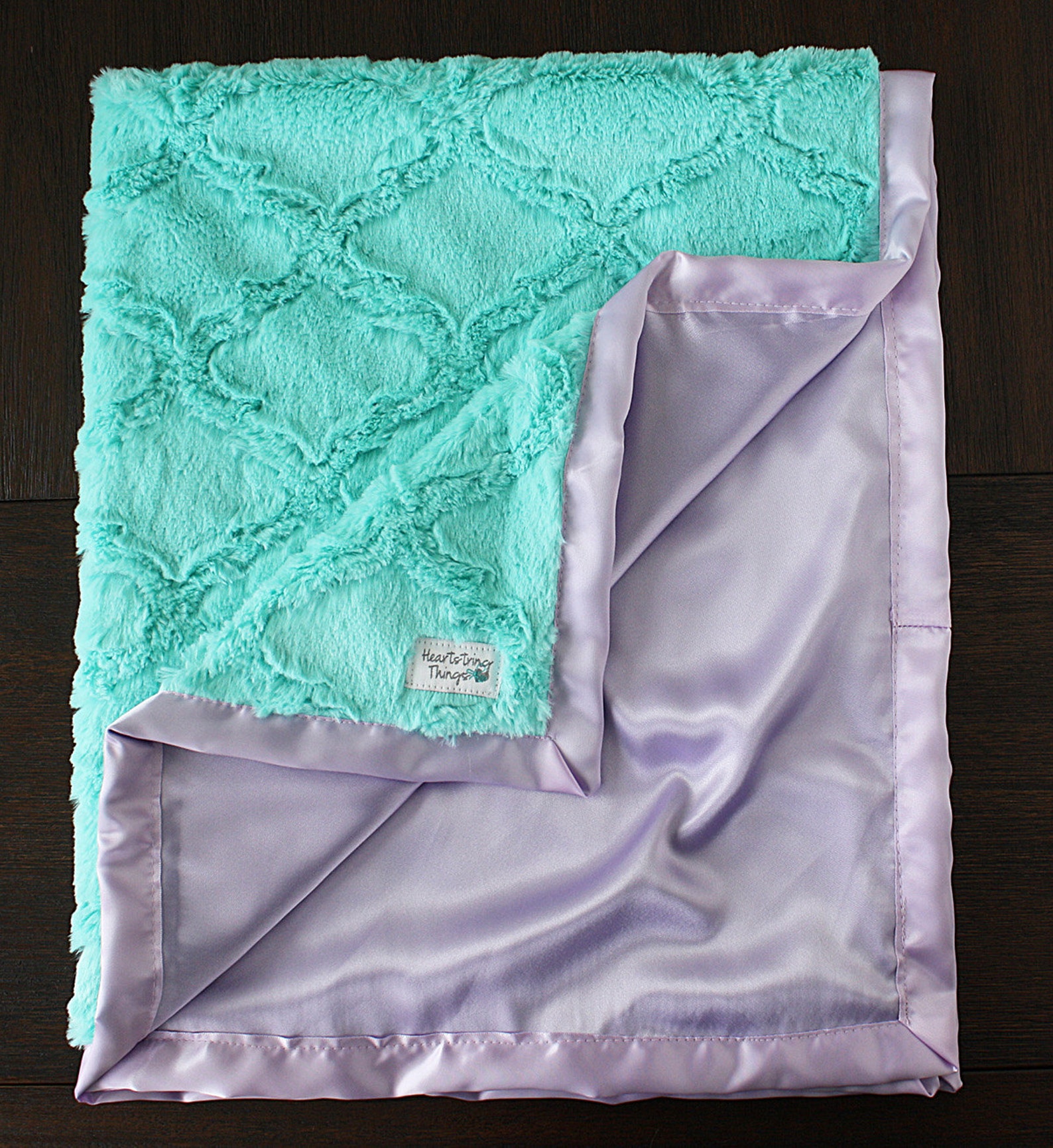 Customizable Minky Blanket Baby Girl Baby Blanket Coral and - Etsy