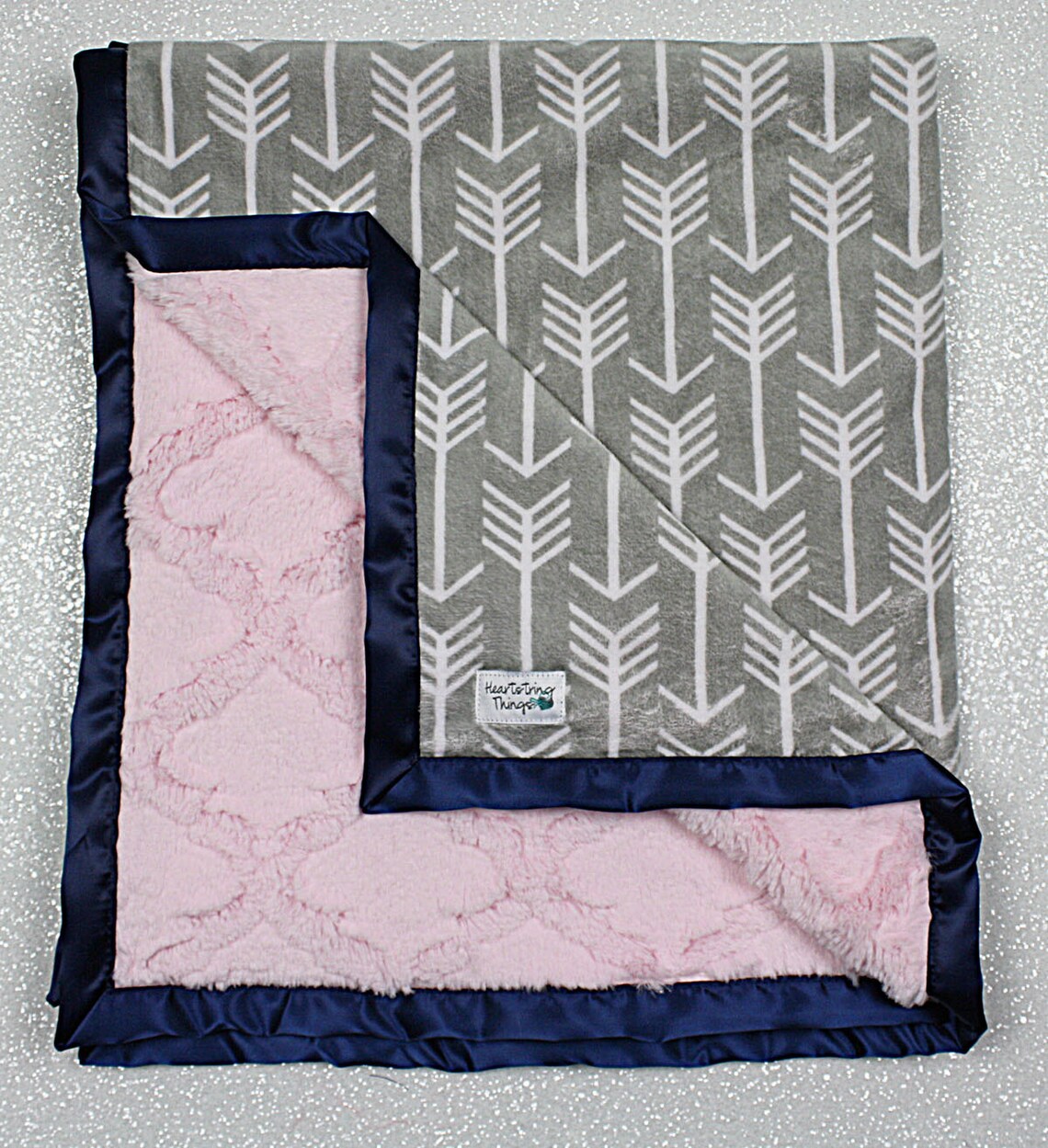 Minky Blanket Baby Blanket Baby Girl Blanket Modern Minky | Etsy