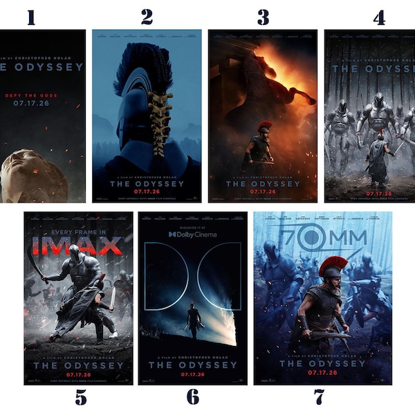 Odyssey Posters - Etsy