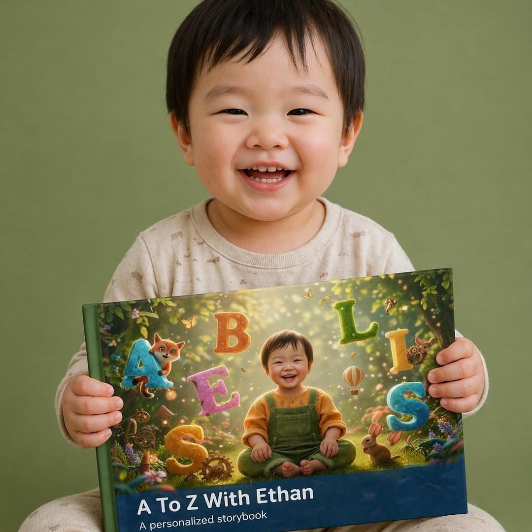 Personalized Alphabet Storybook | Custom Children's Book With Photo ...