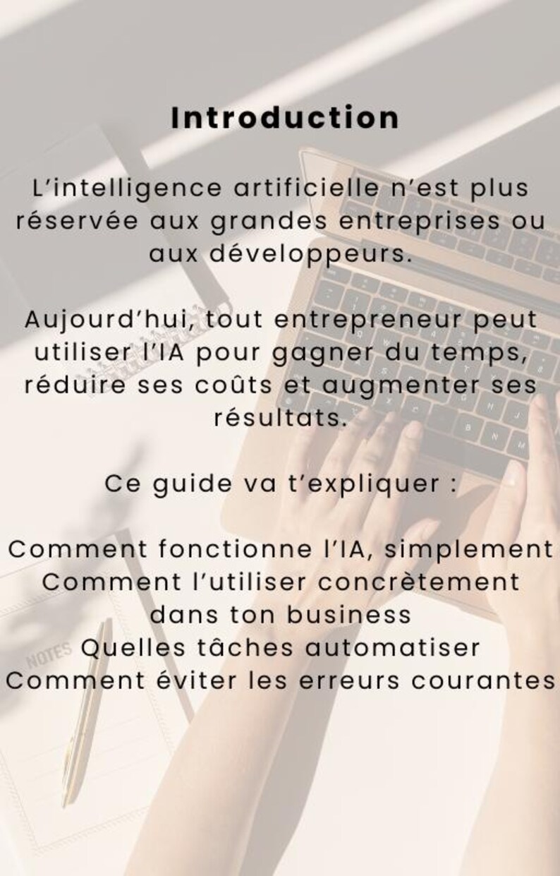 AI in Business Ebook | Beginner's Guide (PDF Download) - Etsy