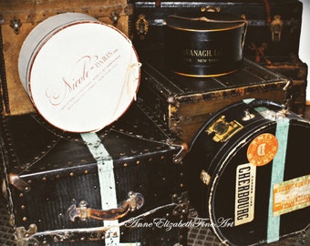 Paris Hat Box - Etsy