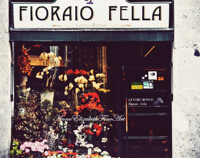 Italian Flower Shop-8 X 10 Fine Art Photograph-market-italy-tuscan ...